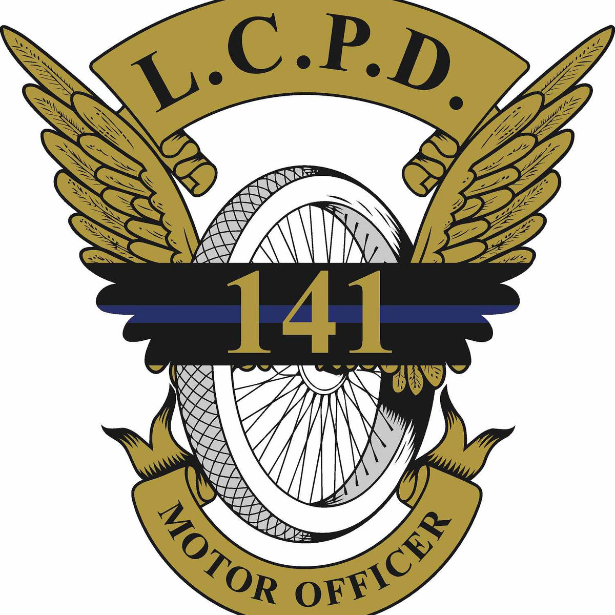 LCPD JR Steward 141 Decal – House Of Grafix