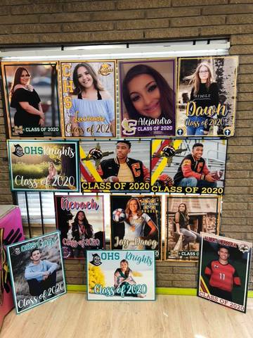 High School Senior Signs – House Of Grafix